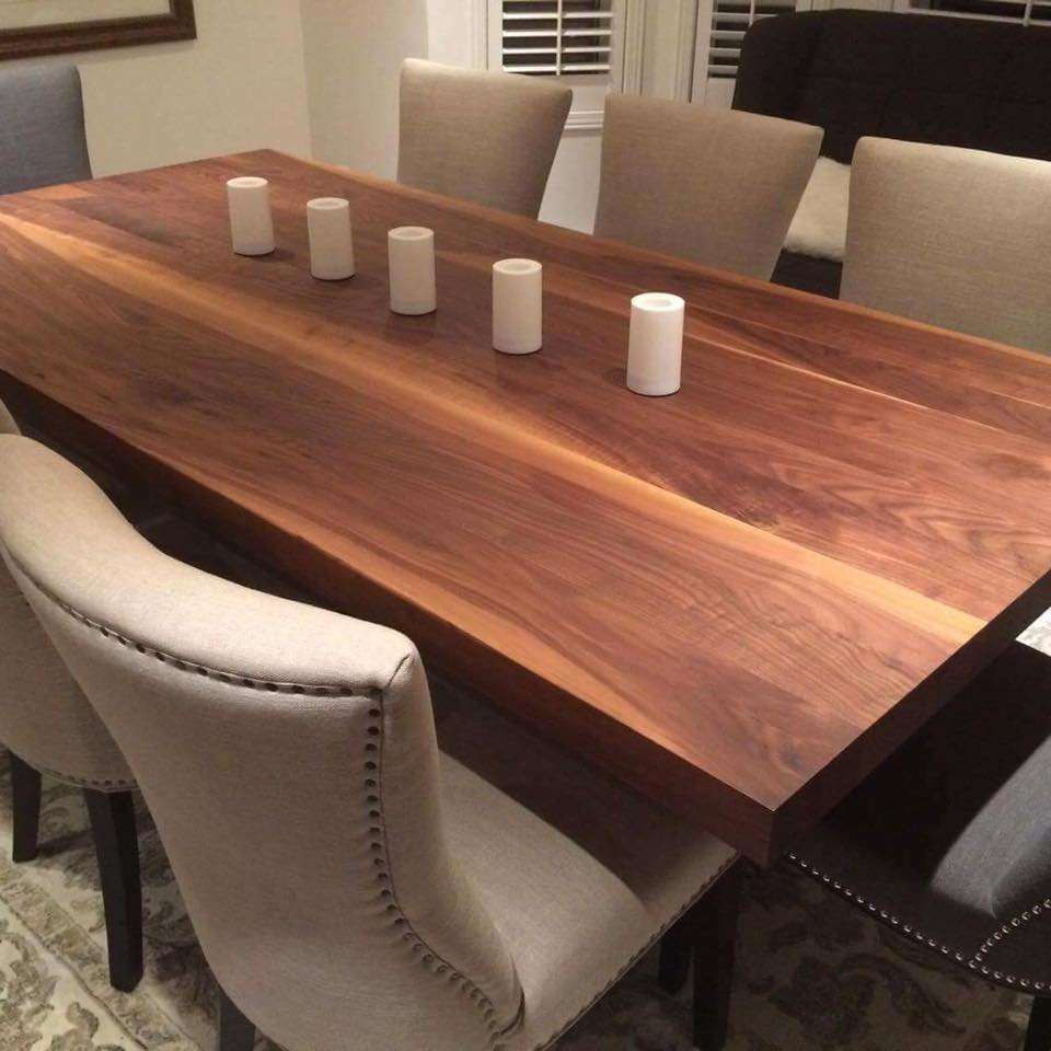 table bois contemporaine | Menuiserie Dubois